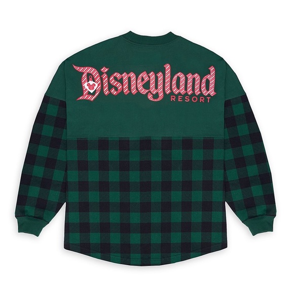 Disney | Tops | Disneyland Holiday Plaid Spirit Jersey | Poshmark